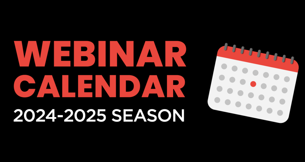 Webinar Calendar for the 2024-2025 Season - Curling Ontario